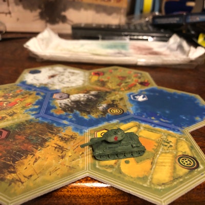 WW2 Tank Board Game Set Breakthrough - Etsy