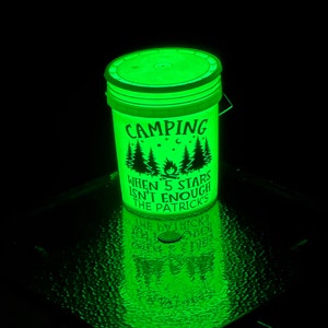 Custom LED Lighted Buckets...camping, Pool, Cabin, Lake, Deck, Patio - Etsy