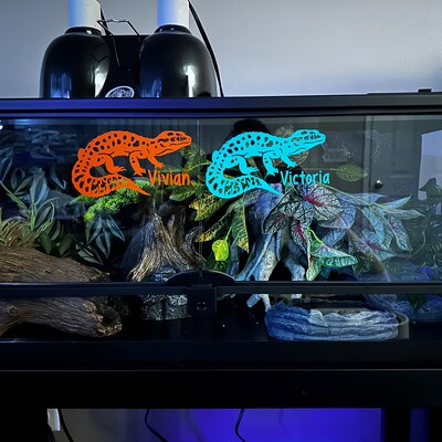 Emerald Tree Monitor Vinyl Car Decal Cute Lizard Reptile - Etsy