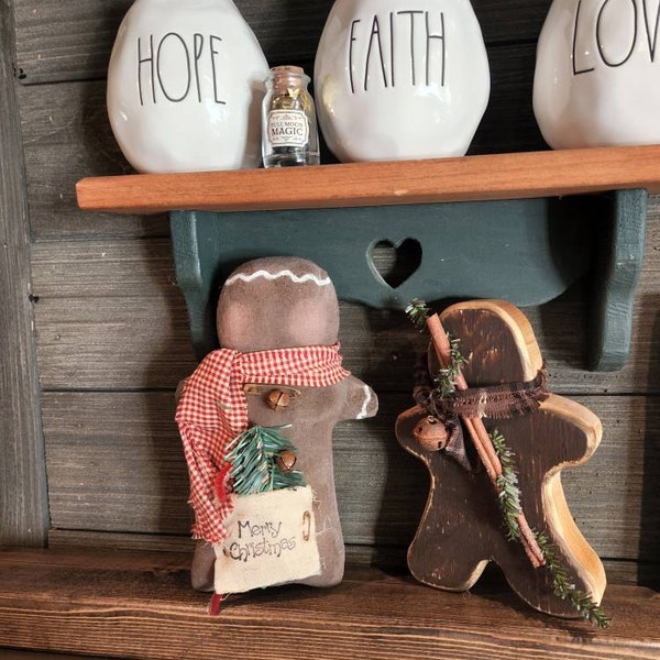 6” Coffee Bag-coffee-prim Coffee Sack-primitive Kitchen-primitive Handmade-coffee Station Decor ...