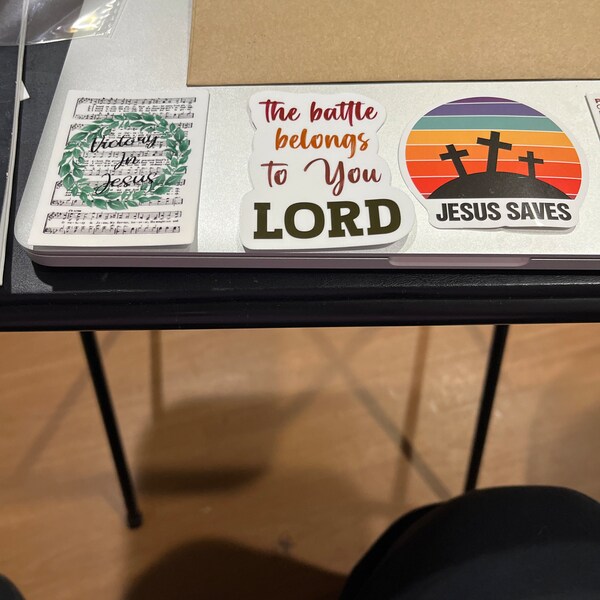 Victory in Jesus Sticker, Christian Hymn Sheet Music, Christian Label ...