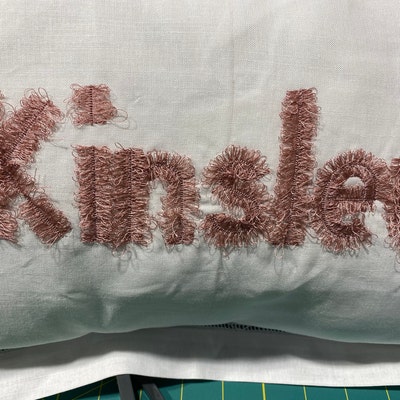 Cute Fluffy Fringed FONT Machine Embroidery Designs in Assorted Sizes ...