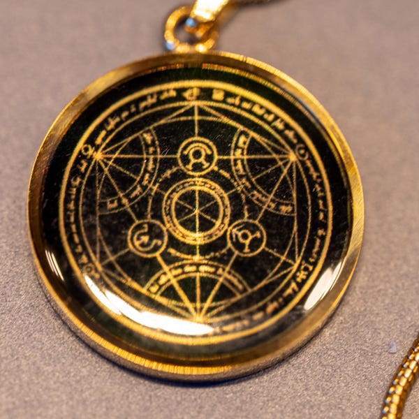 MILOKAN Voodoo Necklace Veve Pendant Gold Silver Jewelry Charm Chain - Etsy