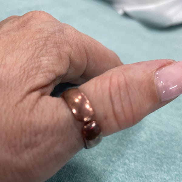 100% Pure Copper Magnetic Therapy Ring for Pain Relief & Healing - Etsy