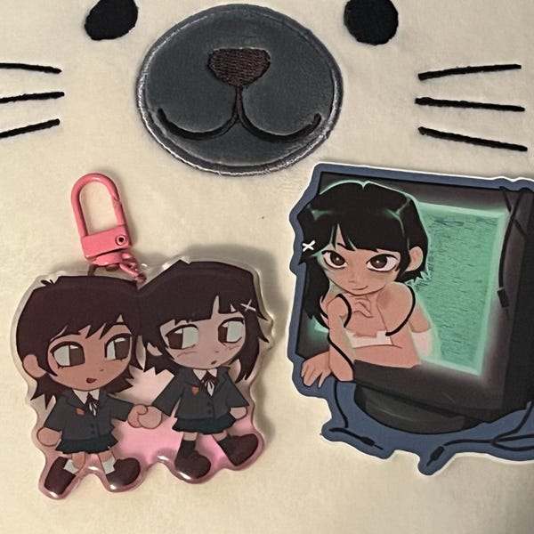 Serial Experiments Lain and Alice 2.5 in Charm - Etsy