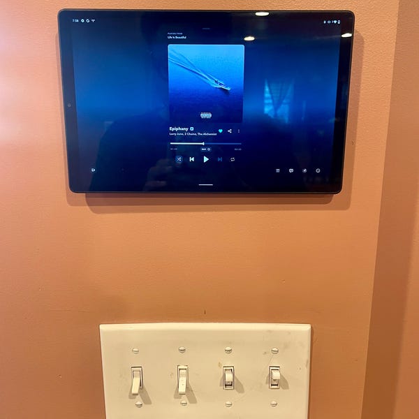 Invisible Low Profile Tablet Wall Mount - Universal Fit - Etsy