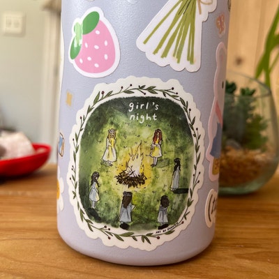 Girls Night Sticker Witches Sticker Sticker Waterproof Sticker Stickers ...