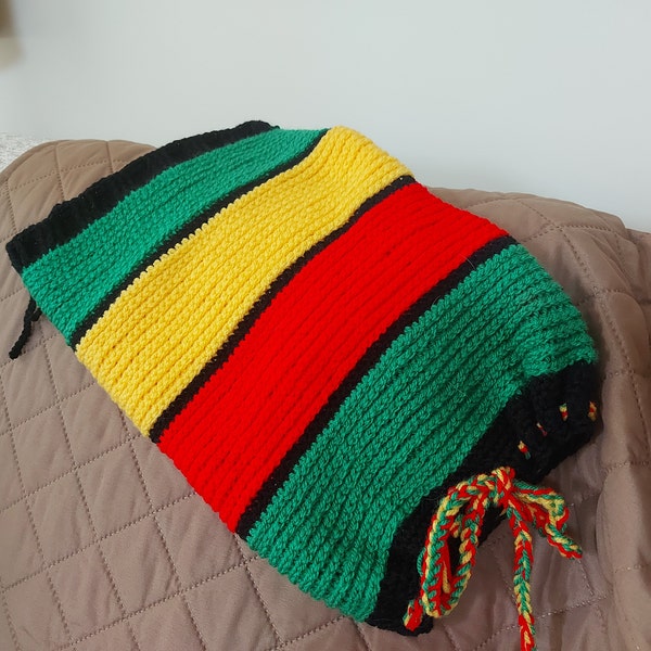 CROCHET PATTERN - Rasta Dreadlock Tube Hat - Etsy