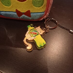 Mtn Mew Cat Keychain, Soda Keychain, Mountain Dew Keychain, Cat ...