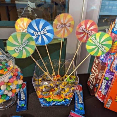 52 Candy Clipart,candy Clip Art,printable,lollipop Clipart,rainbow ...