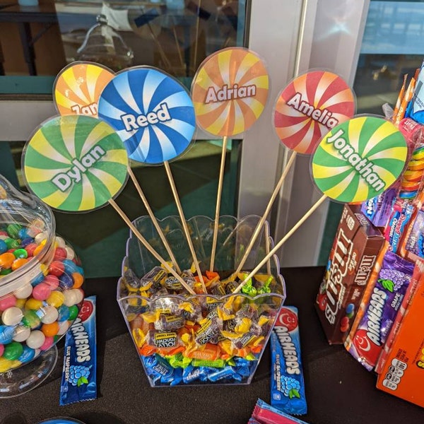 52 Candy Clipart,candy Clip Art,printable,lollipop Clipart,rainbow ...