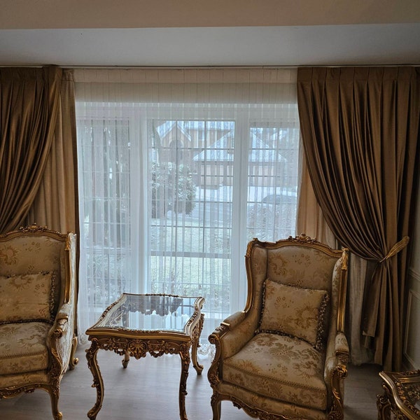 2-tracks Wall Rail Any Custom Size, Sliding Rails for Vertical Blinds ...