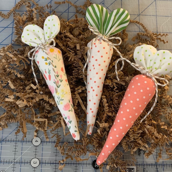 Pattern: Fabric Carrots Sewing PDF - Etsy