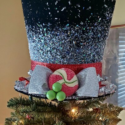 Candyland Christmas Tree Topper Sweets Tree Topper Cupcake Christmas ...