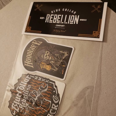 Welder Hoodlife Sticker, Blue Collar Sticker, Welder Sticker, Hardhat ...