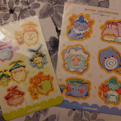 Zelda Video Game Sticker Sheet Waterproof, Water Bottle Sticker Breath ...