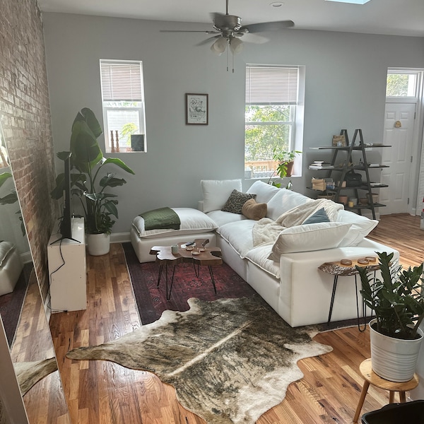 Red Afghan Rug, 6x9 Area Rug, Rustic Decor, Bold Red Rug, 5x8 Rugs ...