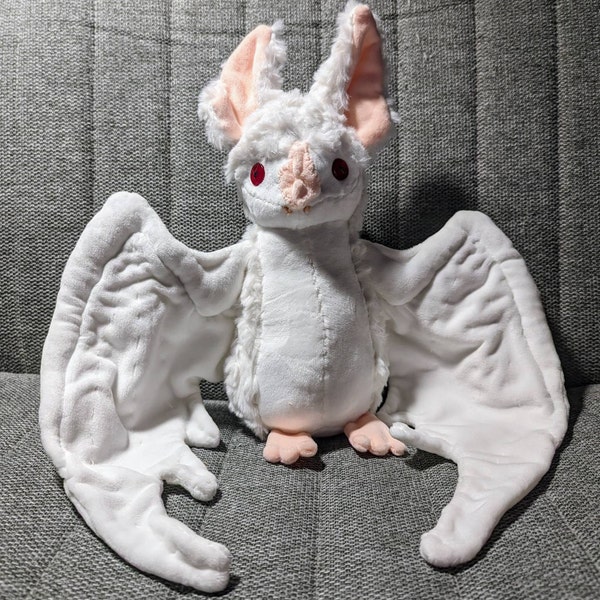 Bat Stuffed Animal Pattern PDF - Bat Plushie Pattern Halloween Stuffed ...