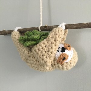 Sloth Planter Crochet Pattern Mini Succulent Planter Hanging - Etsy