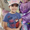Castle and Balloons Mouse Ear Visor / Magical Castle Mouse Ears ...