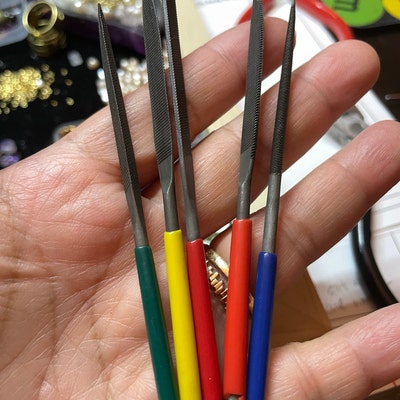 Steel File Set 5 Different File Shapes Basic or Advanced Metal Work - Etsy