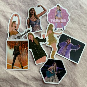 Eras Tour Outfits Stickers Pack Taylor Swiftie Merch Vinyl Waterproof ...