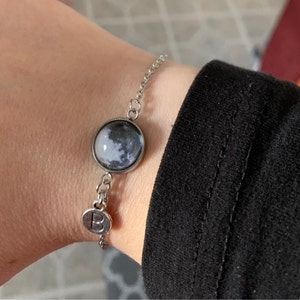 Birth Moon Bracelet, Moon Phases Bracelet, Moon Phase, Solar System ...