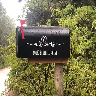 Rocking Chair Monogram Decals Set of 2 - Etsy