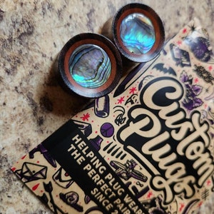 Bear Plug / Gauge Saba Wood Convex Double Flare - Etsy