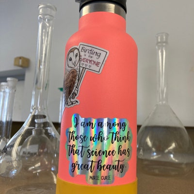 Marie Curie Holo Science Sticker STEM Gift for Scientist - Etsy