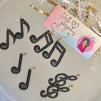 Music Notes Craft/icing Cutter Set 4pc - Etsy