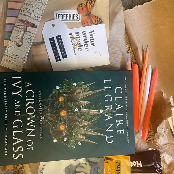 Gift for Her Mystery Box Personalized Bookish Gift Box for Reader Blind ...