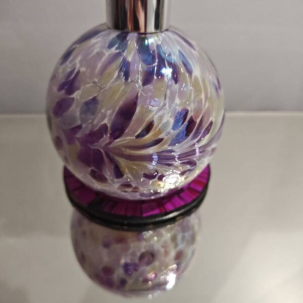 Luxury Reed Diffuser Mouth Blown Glass Open Cylinder Apothecary Design ...