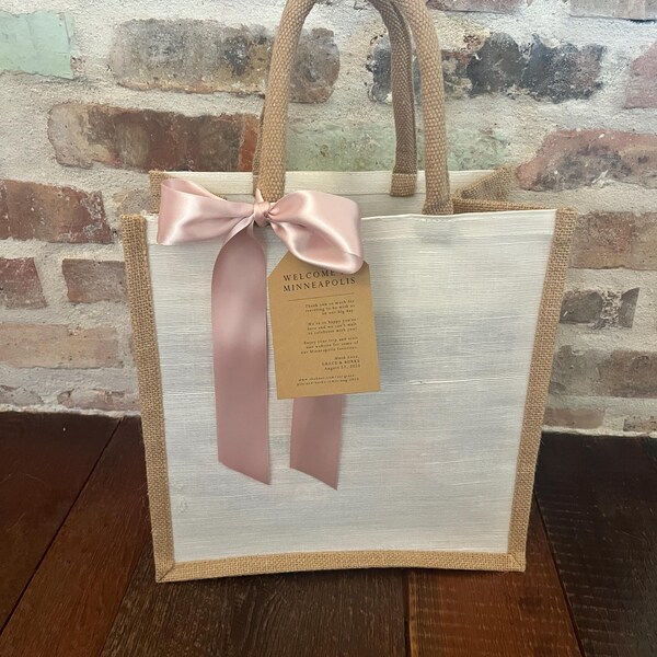 Reusable Gift Bags, Eco-friendly Gift Bags, Burlap Gift Bags, Jute ...
