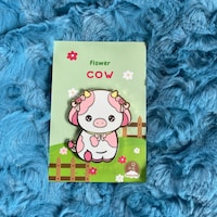 Fruit Cow Stickers, Kawaii Cow Sticker, Cute Strawberry Cow Sticker ...