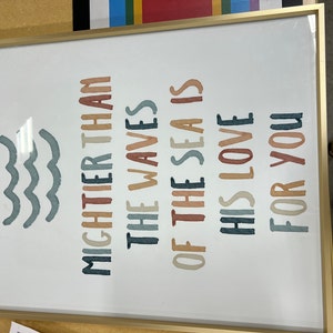 Kids Bible Alphabet Print, Printable Christians Educational Wall Art ...