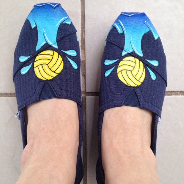 Water Polo TOMS Shoes - Gift for Sports Fan, Water Polo Gift, Water ...