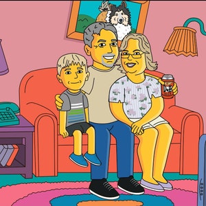 Turn Your Friends Into Yellow Cartoon Characters Amazing - Etsy