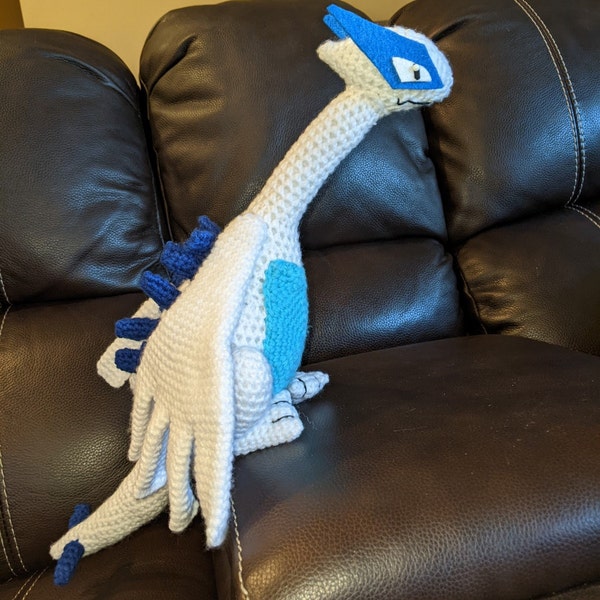 Lugia • Crochet Pattern • Amigurumi PDF File (GERMAN and ENGLISH) Incl ...
