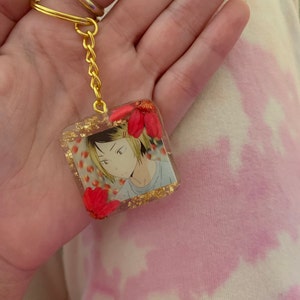 Resin Photo Keychain Photo Keychain Keychain With Photo Custom Photo ...