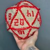D20 20-sided Die Crochet PATTERN US Terms - Etsy