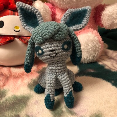 Crochet PDF Umbreon Pattern/pdf Dark Kitty Pattern/written and Photo ...