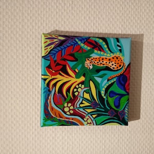 Square Ceramic Flower Pot, Japanese Style, Hand Painted Cube, Ceramic ...