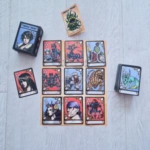 FFVIII Triple Triad Full Card Set | Etsy