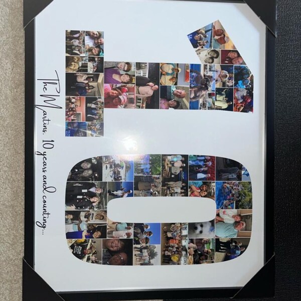 EDITABLE Custom 6 Year Anniversary Gift for Boyfriend, 6th Year Gift ...