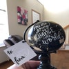 Personalized 4 Globe Hand Lettered Globe Mini Globe - Etsy