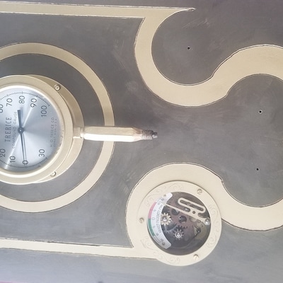 The Climatic Revelator Working Steampunk Weather Forecast Machine - Etsy