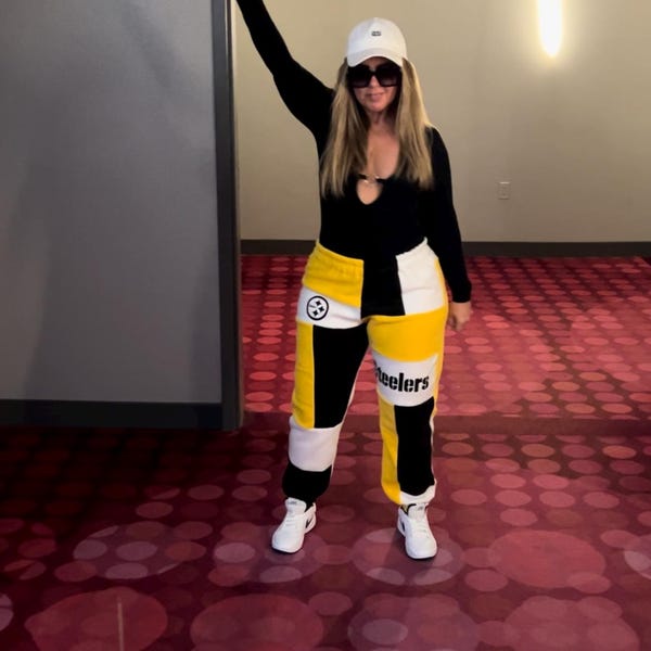 Custom Reworked Patchwork Sweatpants/ Unique Gifts/ Upcycled Sweatpants ...