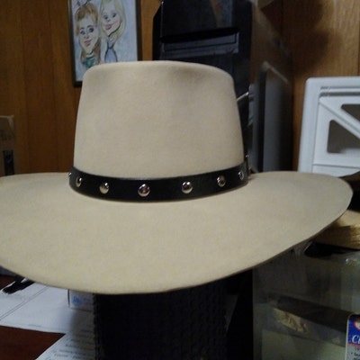 Snakeskin Hatband Cowboy Wasteland Cosplay Python Leather Hat Band ...