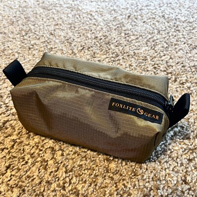 Small 300d Ripstop Nylon Box Pouch Blaze Orange - Etsy